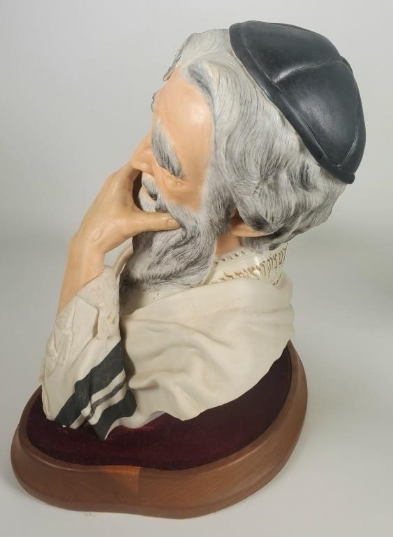 Edward J. Rohn | Large Rabbi Bust by Edward J. Rohn Limited (1977 ...