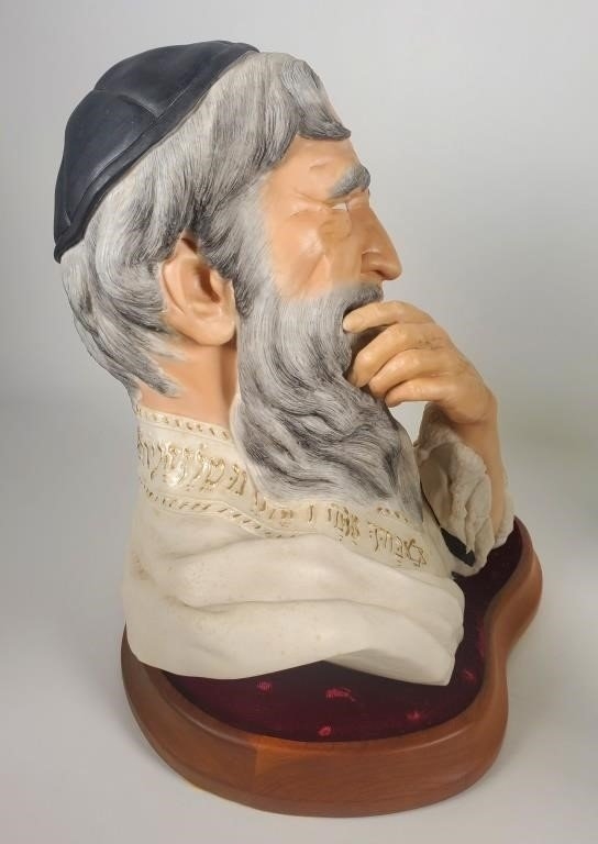 Edward J. Rohn | Large Rabbi Bust by Edward J. Rohn Limited (1977 ...