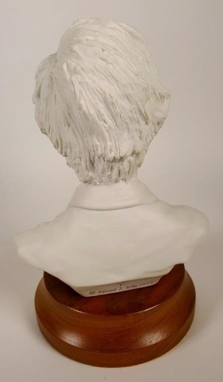 Edward J. Rohn | Unpainted Bust of Abraham Lincoln (1978) | MutualArt