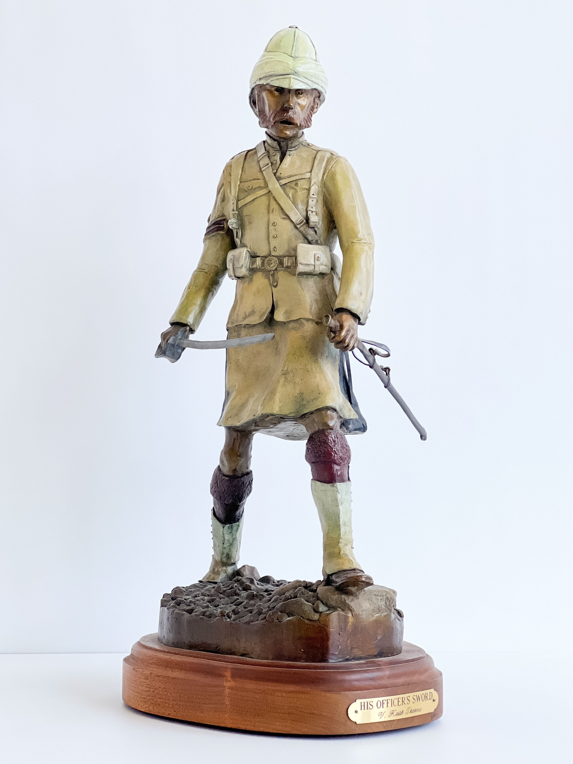 Keith Thorne | His Officer's Sword | MutualArt