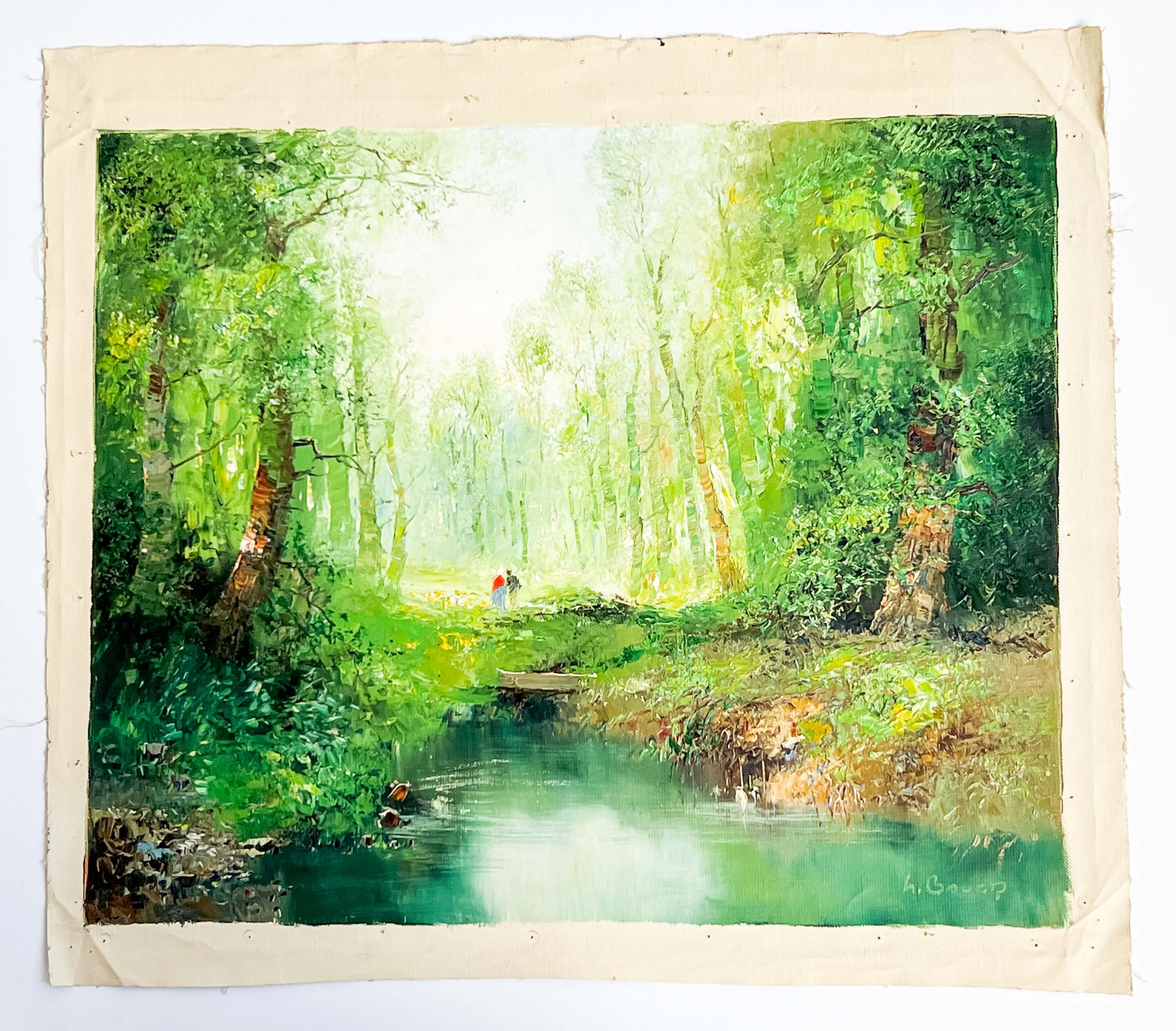 Willi Bauer | Riverside Forest | MutualArt