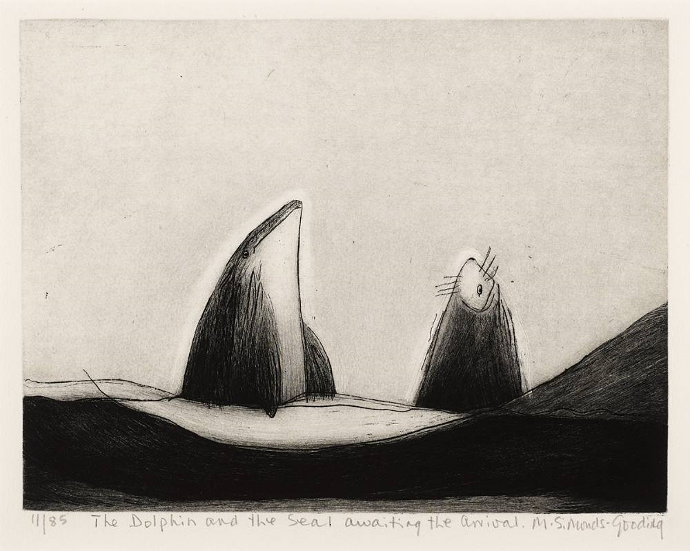 Maria Simonds-Gooding | THE DOLPHIN AND THE SEAL AWAITING THE ARRIVAL ...