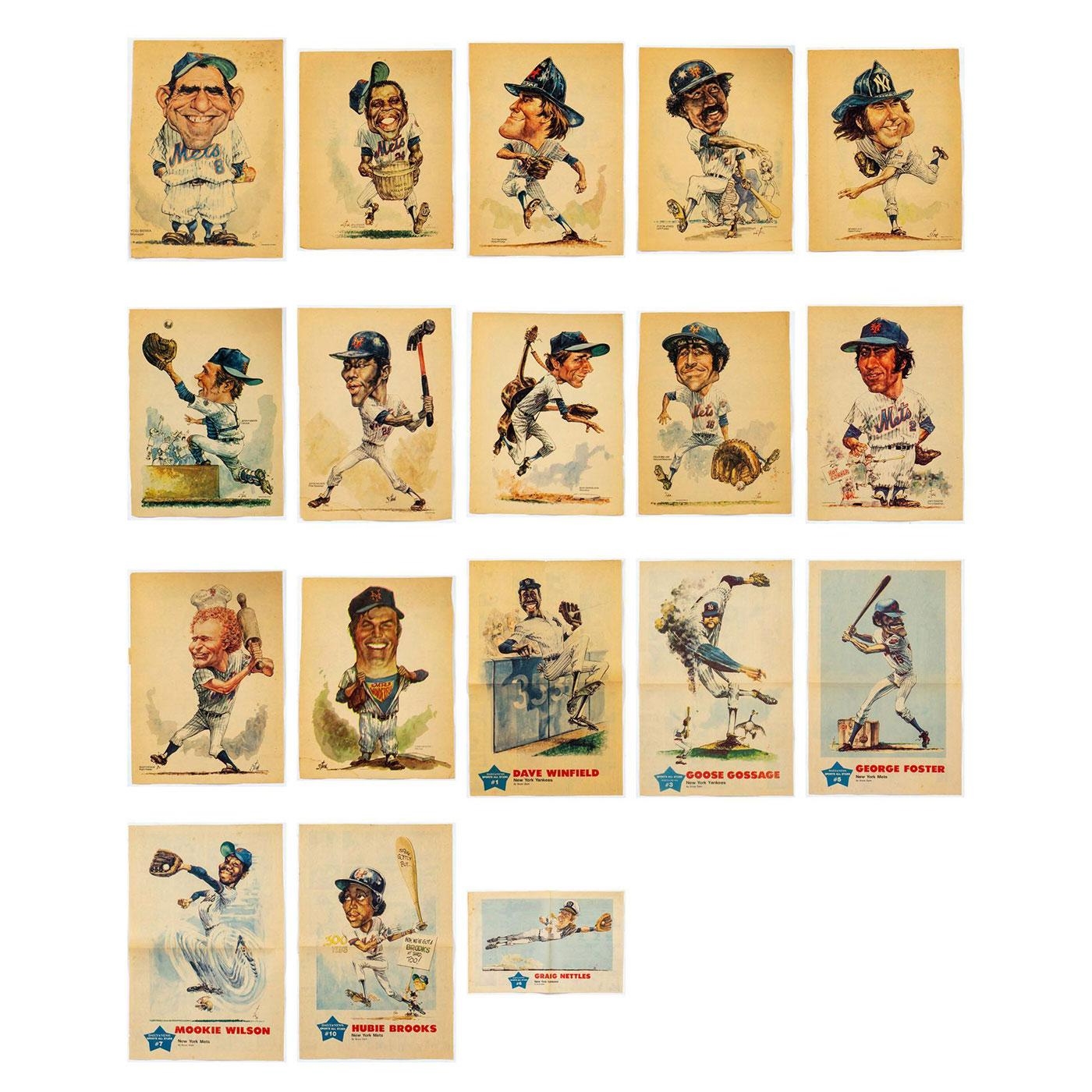 Bruce Stark | NEW YORK METS AND YANKEES (1970) | MutualArt