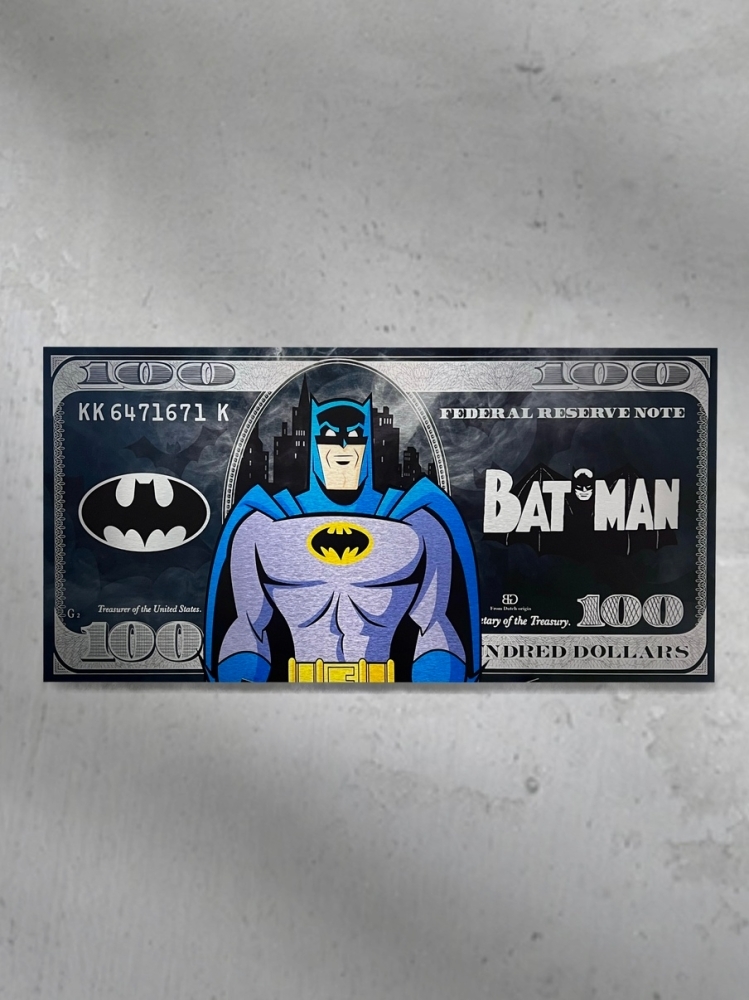 Ian Gerrits | Batman 100 Dollar Bill (2021) | MutualArt