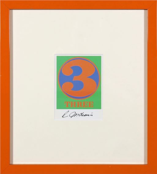 Robert Indiana | three | MutualArt
