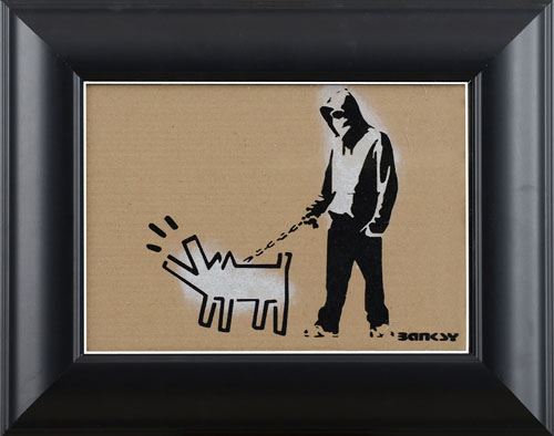 Banksy | Dog-Banksy (2015) | MutualArt