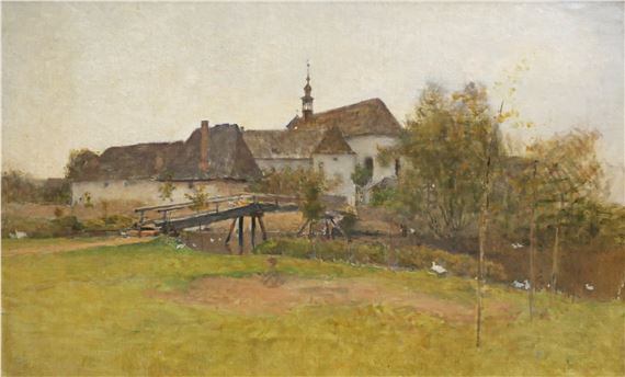 Franz Rumpler | Die Klosterkirche von Tachau | MutualArt