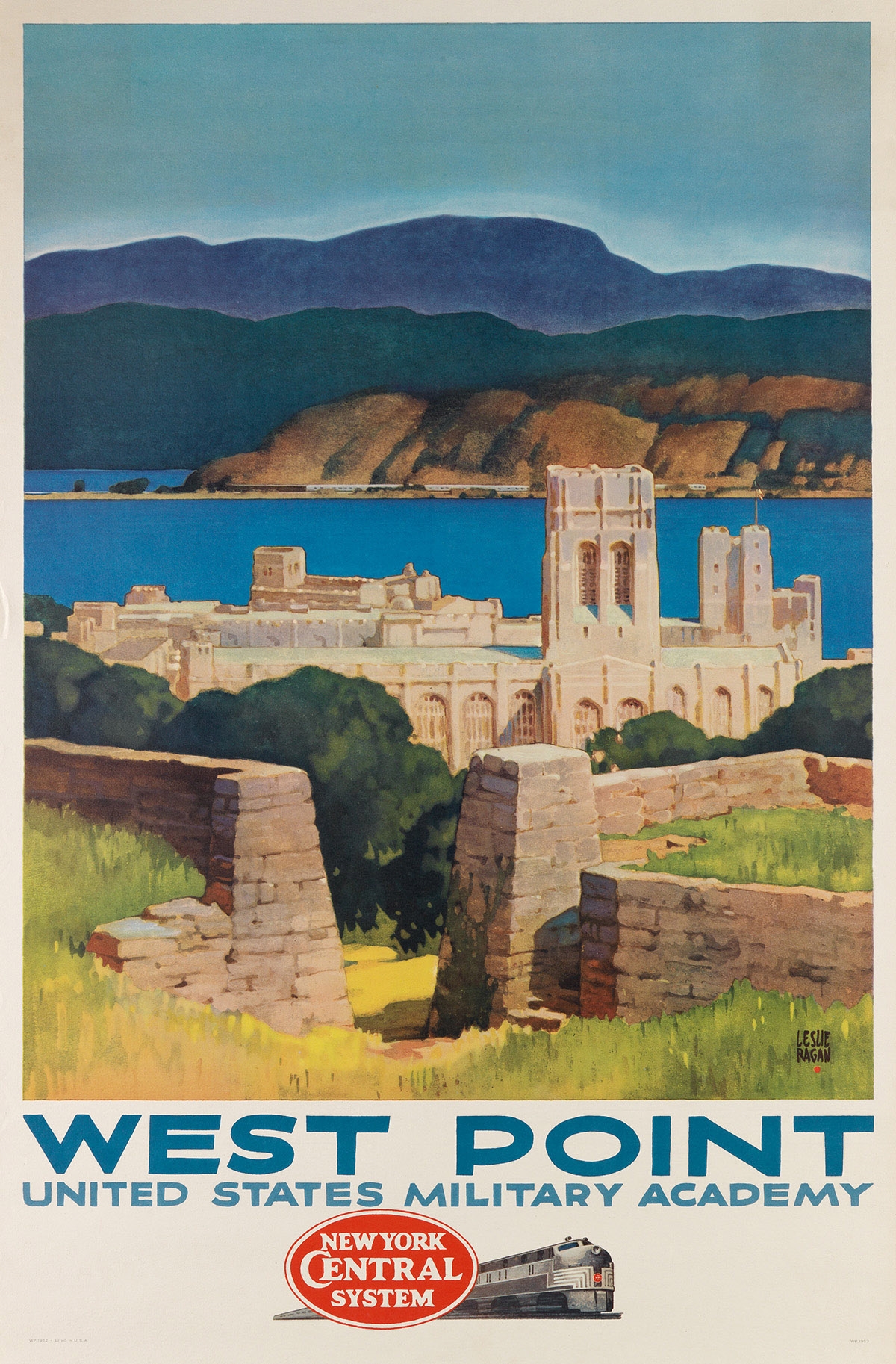 Leslie Darrell Ragan | WEST POINT / NEW YORK CENTRAL SYSTEM. (1952 ...