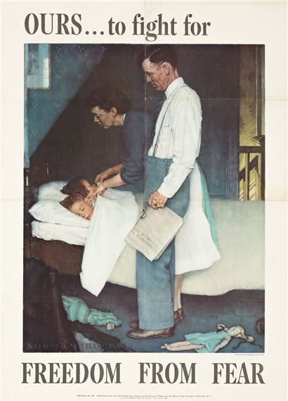 Norman Rockwell | THE FOUR FREEDOMS (1943) | MutualArt