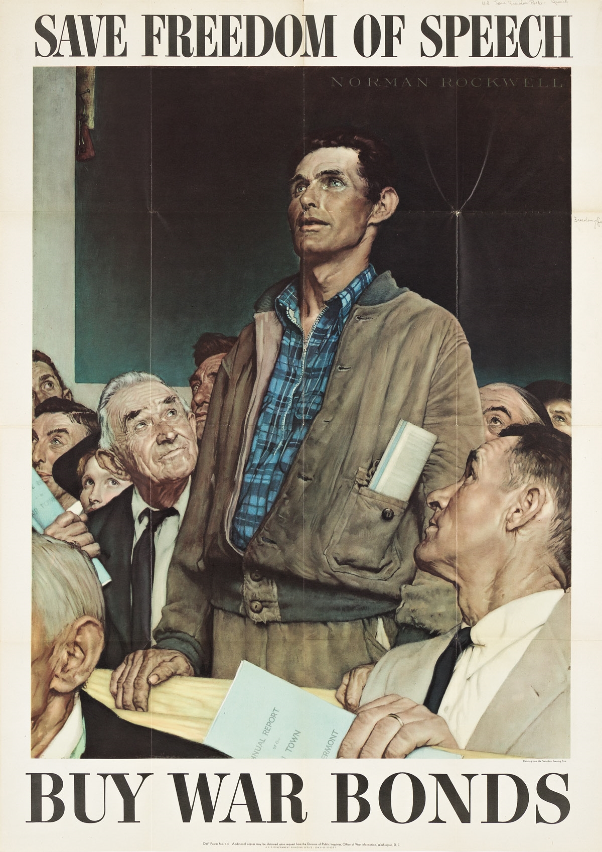 Norman Rockwell | THE FOUR FREEDOMS. (1943) | MutualArt