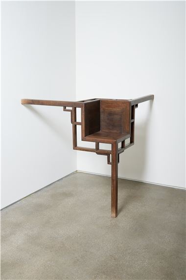Ai Weiwei | Table with Two Legs on the Wall | MutualArt