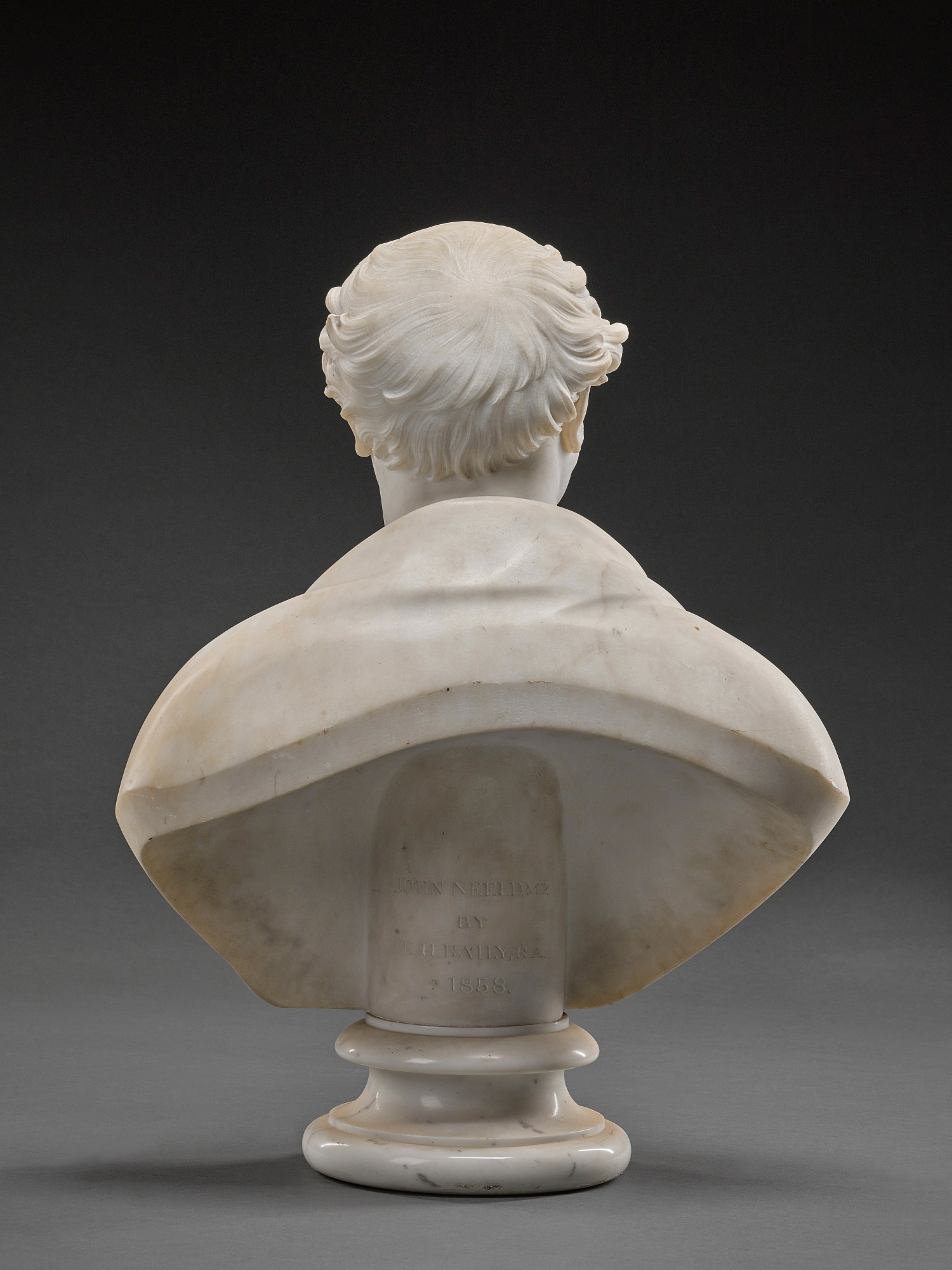 Edward Hodges Baily | Bust of John Neeld MP (1858) | MutualArt