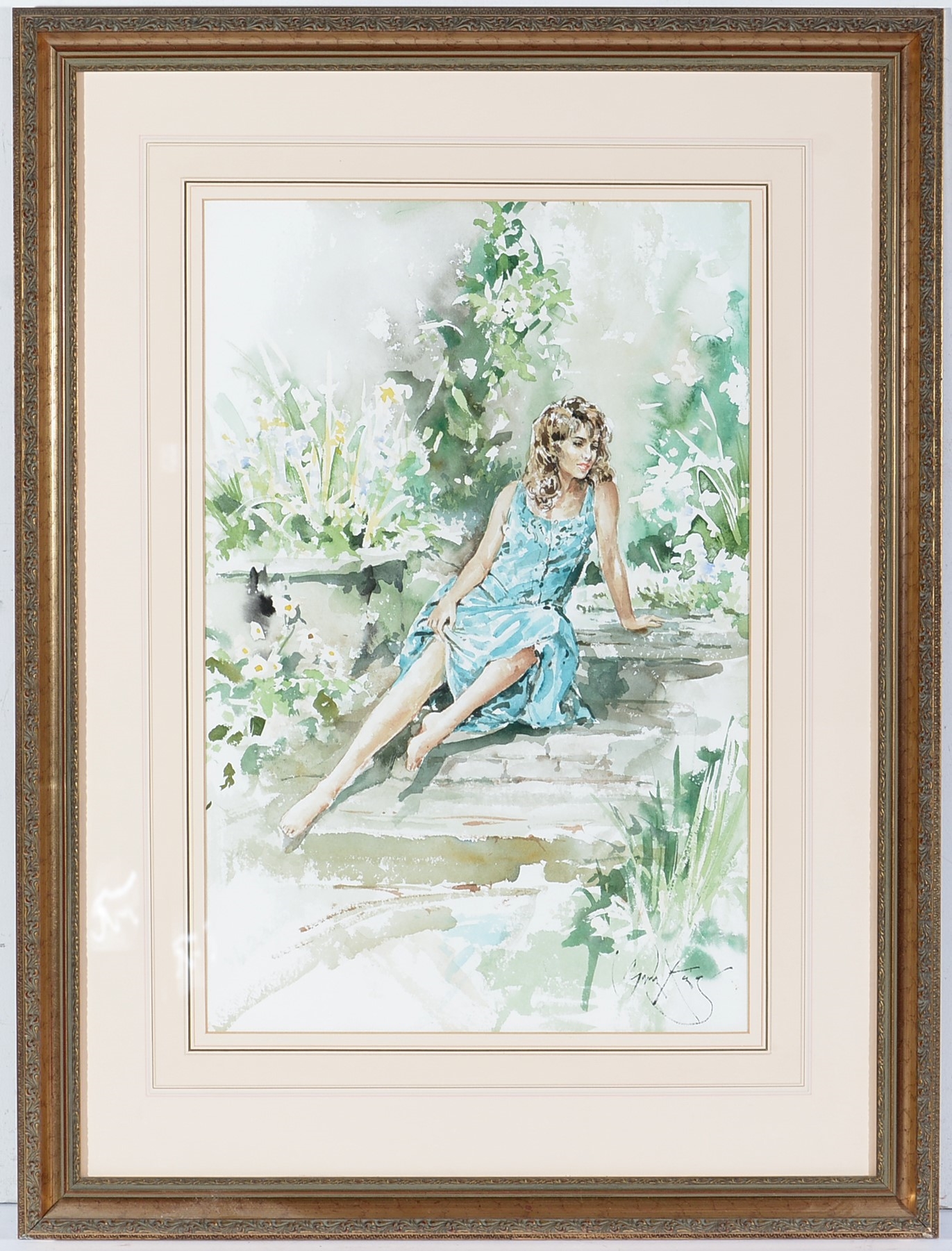 Gordon King | Green Lady | MutualArt