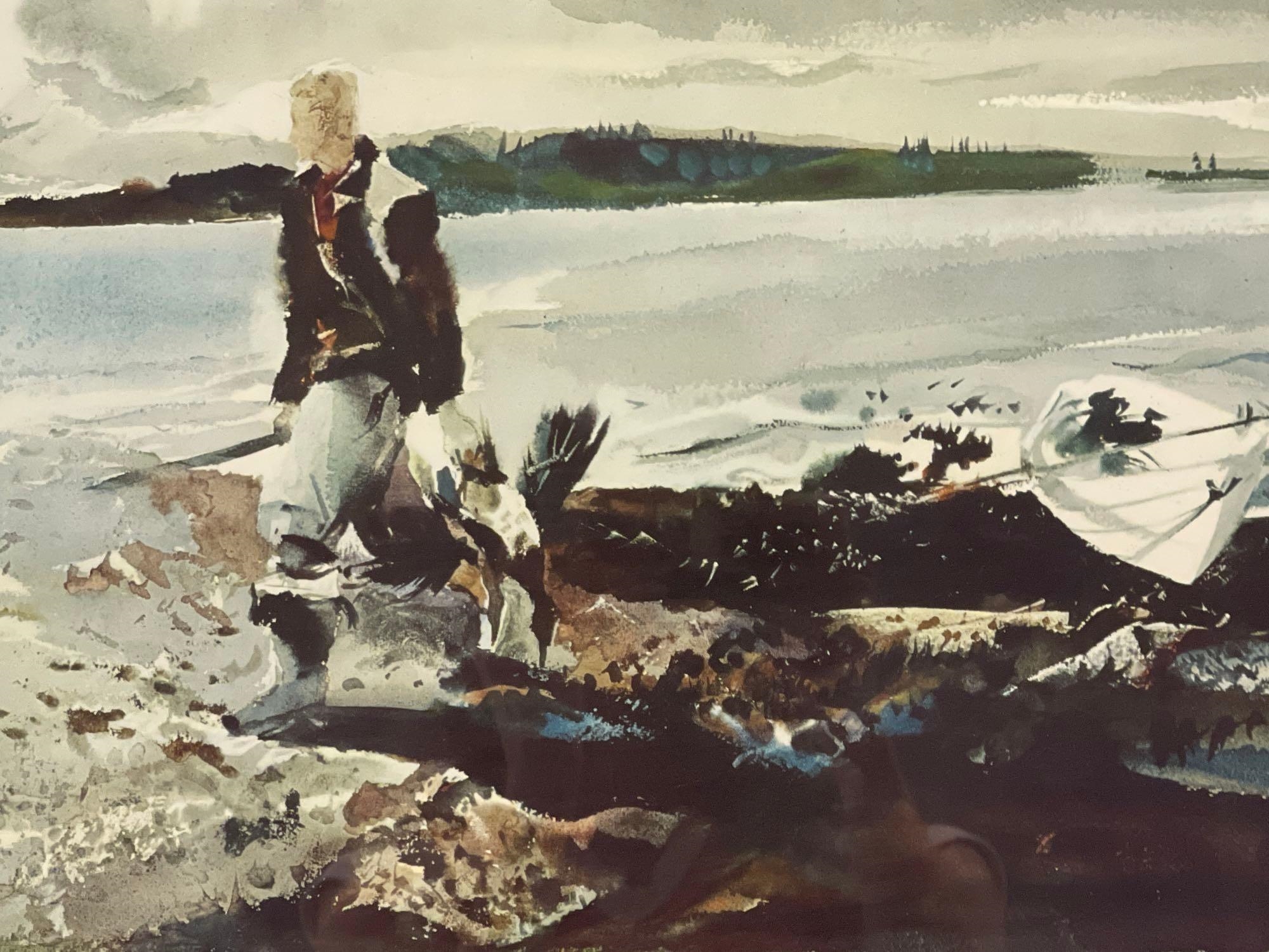 Andrew Wyeth | The Coot Hunter | MutualArt