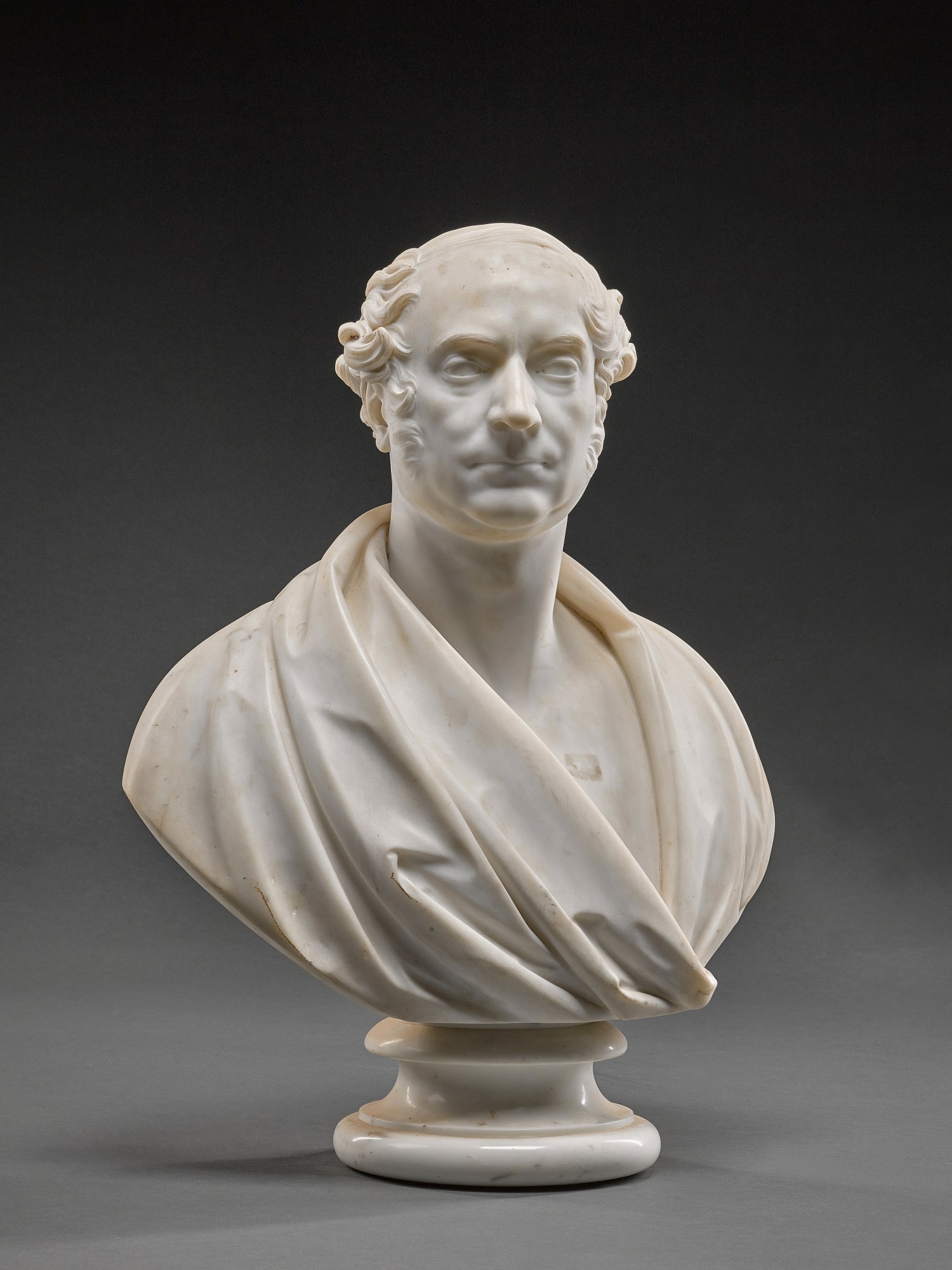 Edward Hodges Baily | Bust of John Neeld MP (1858) | MutualArt