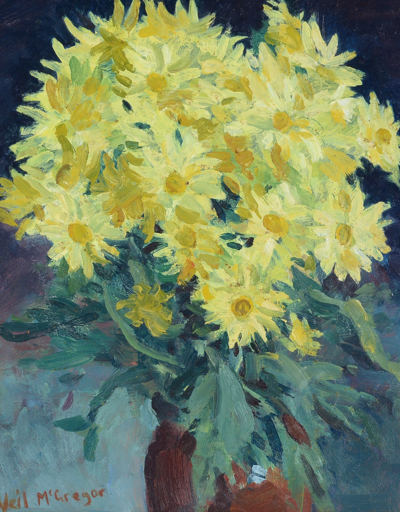 Neil McGregor | Still Life with Yellow Flowers | MutualArt