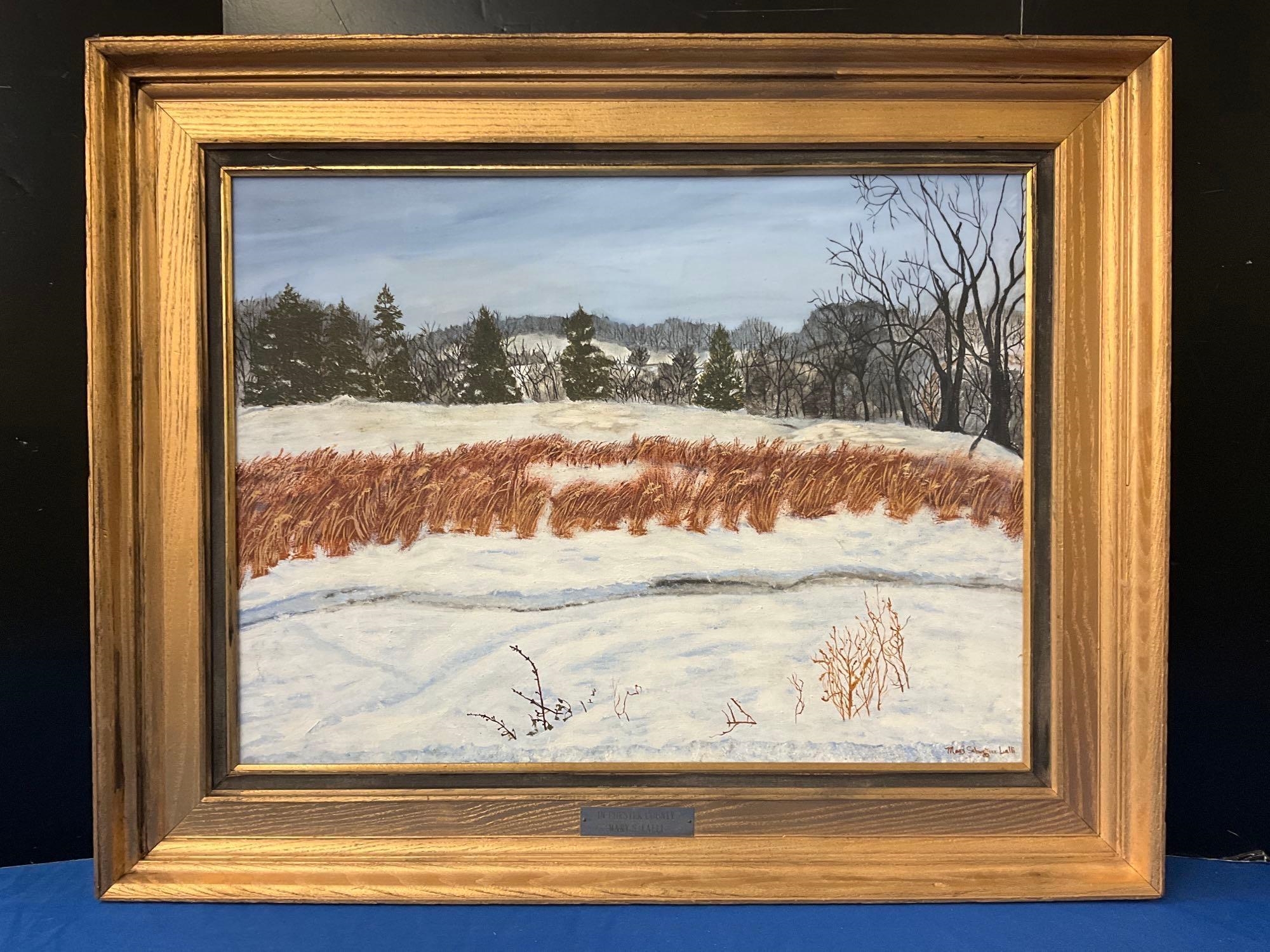Mary Schweitzer Lalli | In a Chilly Chester County | MutualArt