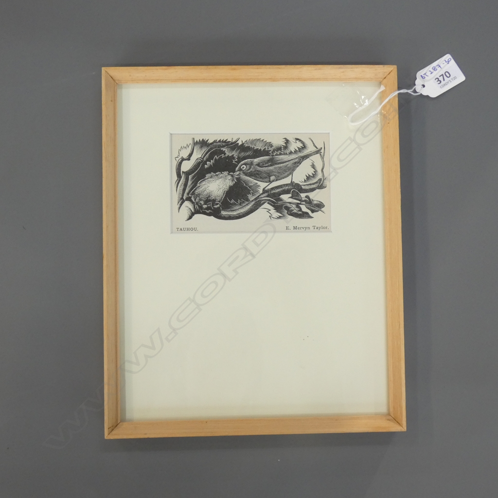 E. Mervyn Taylor | TAHOU WOOD ENGRAVING | MutualArt