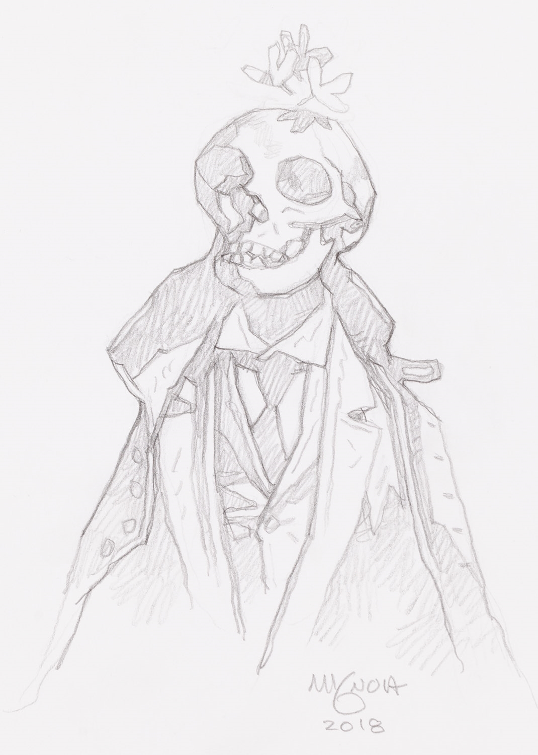 Mike Mignola | Skeleton (2018) | MutualArt