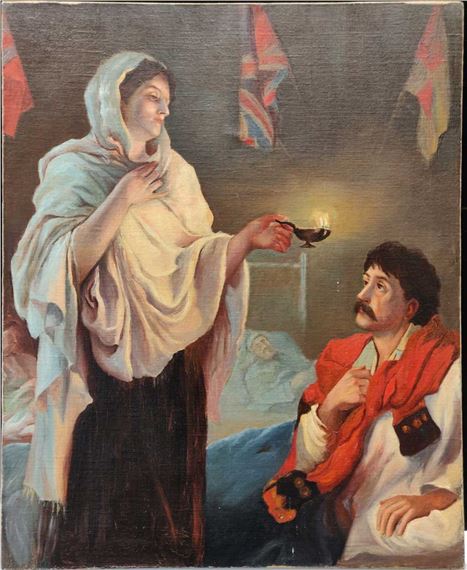 Henrietta Rae | The Lady of the Lamp | MutualArt