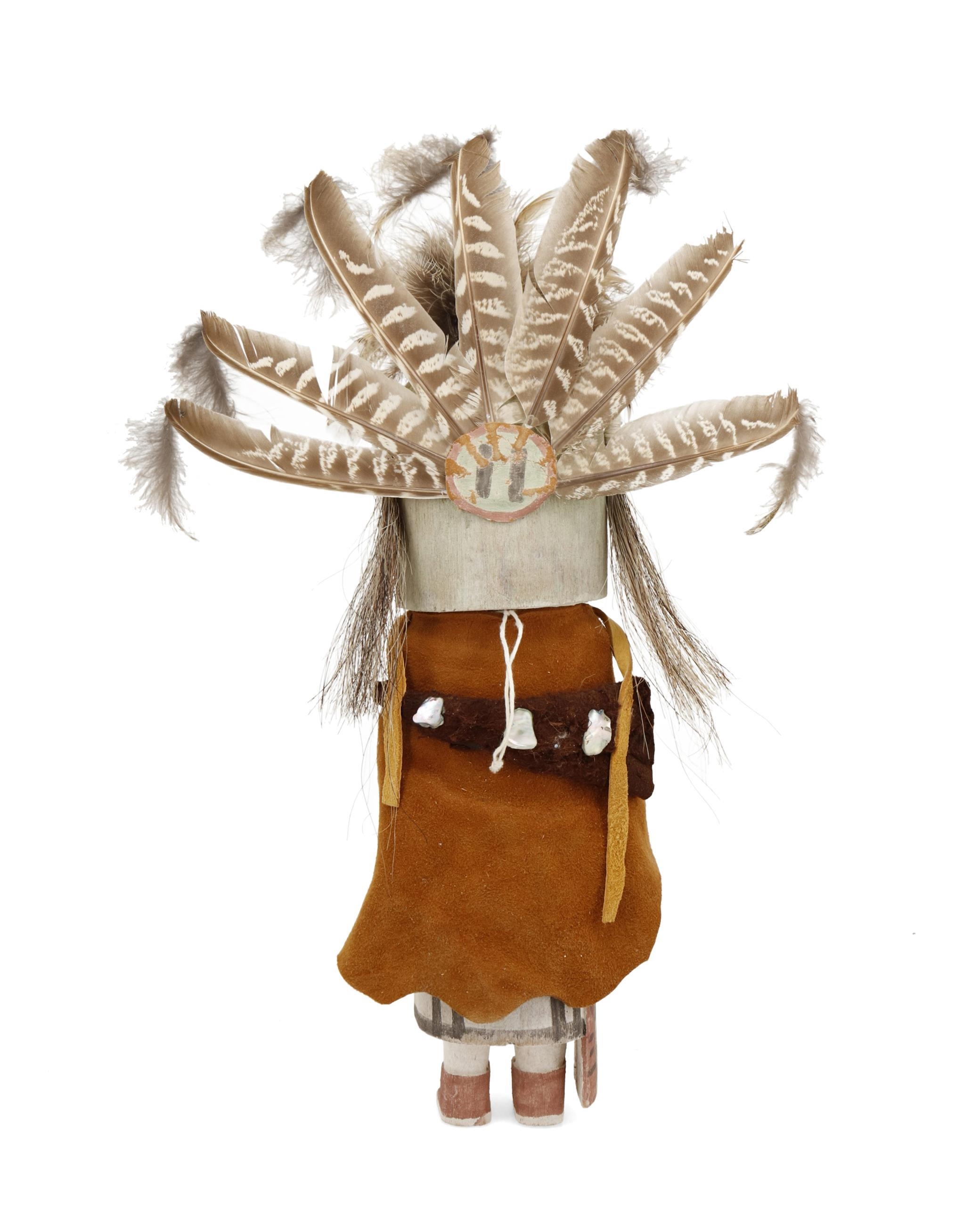 Delbridge Honanie | A Hopi badger katsina figure | MutualArt