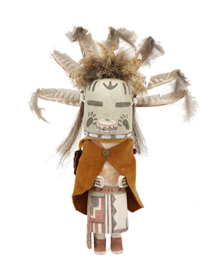 Delbridge Honanie | A Hopi badger katsina figure | MutualArt