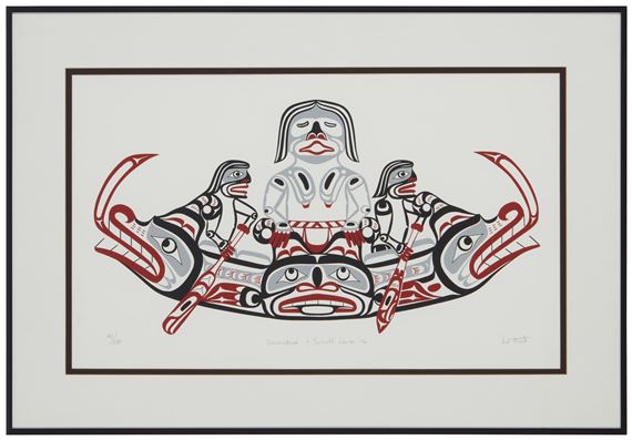 Danny Dennis | Two Canadian First Nations prints (1996) | MutualArt