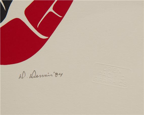 Danny Dennis | Two Canadian First Nations prints (1996) | MutualArt