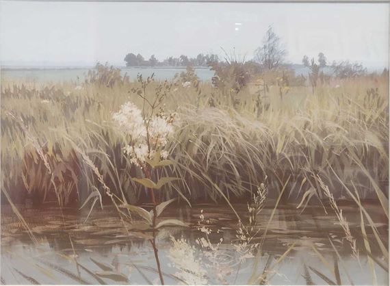 Anthony Day | Fenland scene | MutualArt