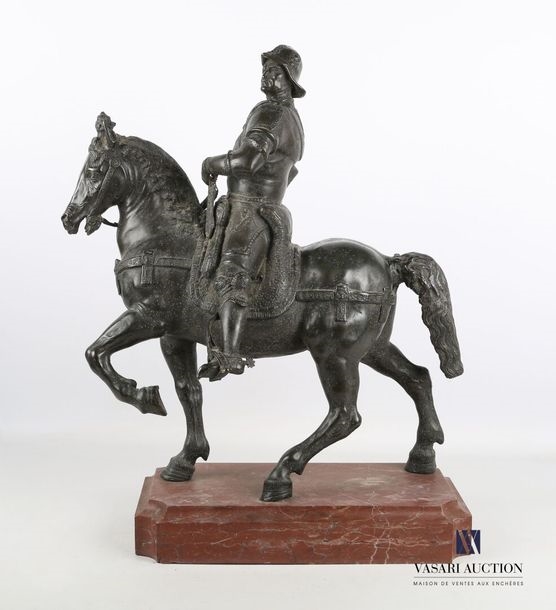 Andrea del Verrocchio | Equestrian statue of the Colleone representing ...