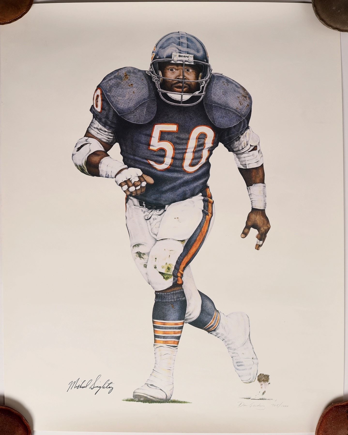 Dan Gerding | Michael Singletary (1000) | MutualArt