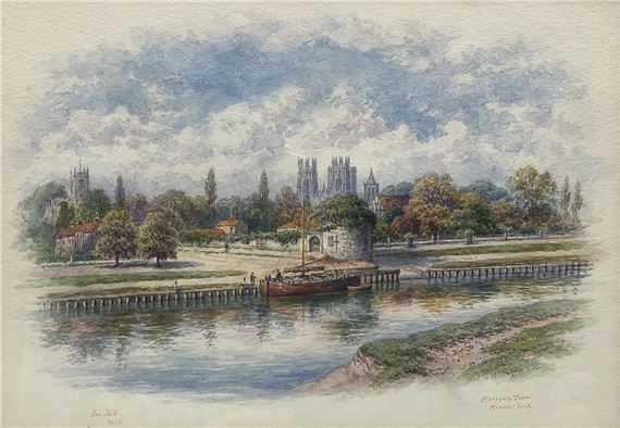 George Fall | Marygate Tower - Minster York | MutualArt