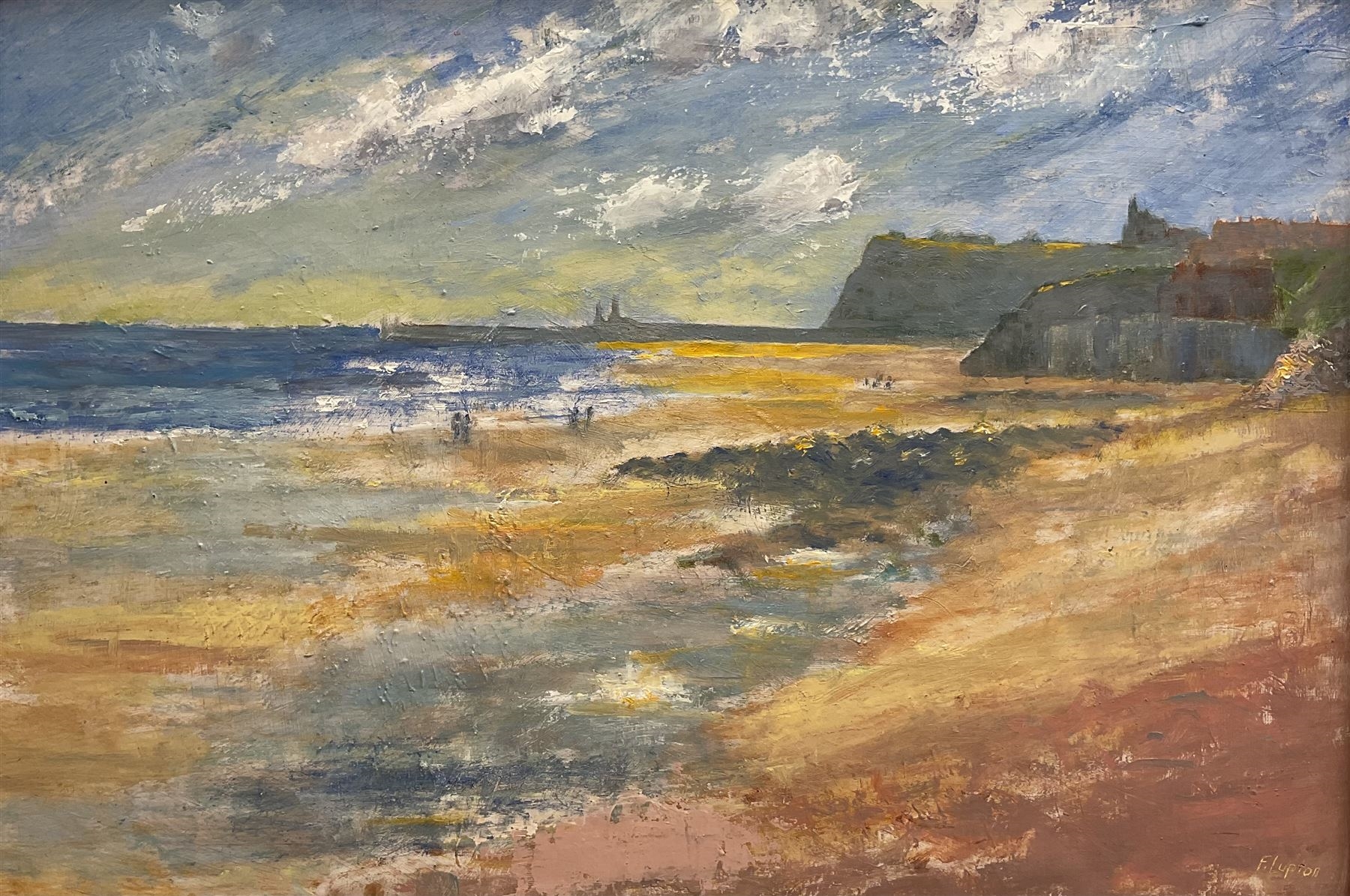 Frank Lupton | 'Summer Breeze from Upgang' - Whitby (10) | MutualArt