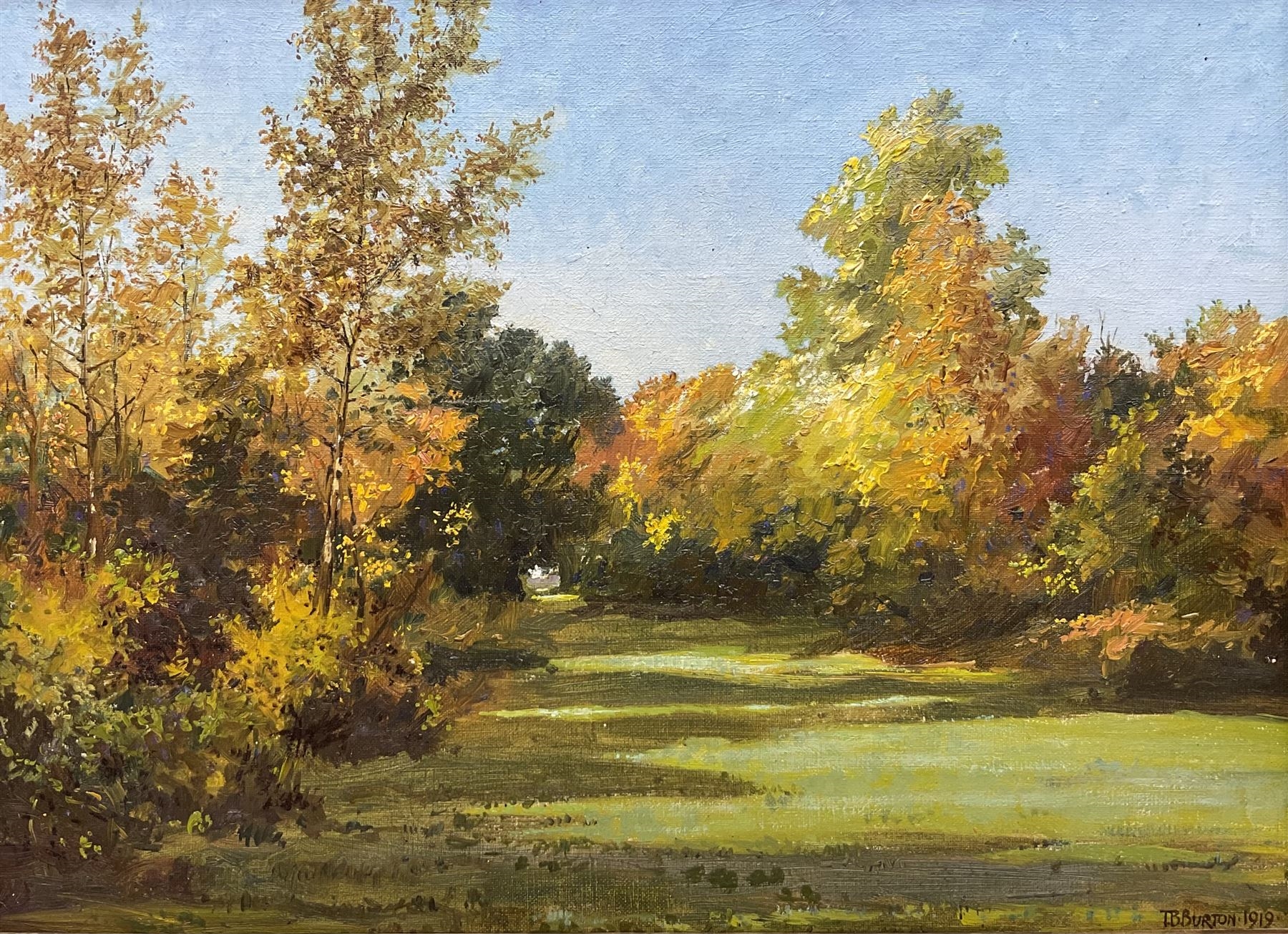 Thomas Bonfrey Burton | Burton Bushes Beverley Westwood (1919) | MutualArt