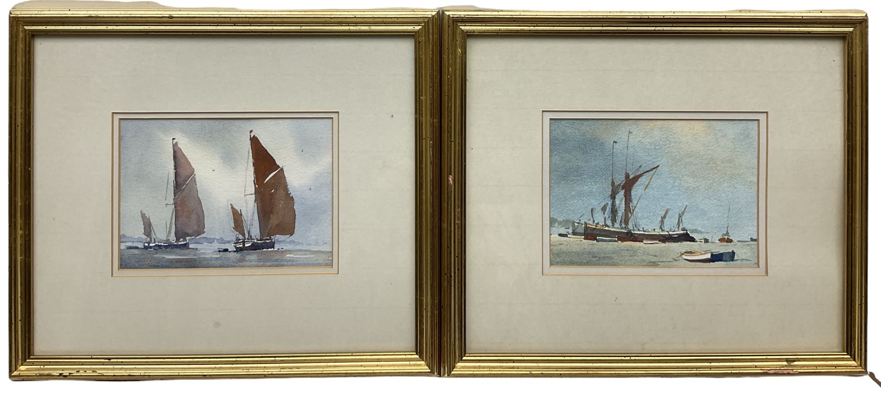 Sidney Cardew | Thames Sailing Barges | MutualArt