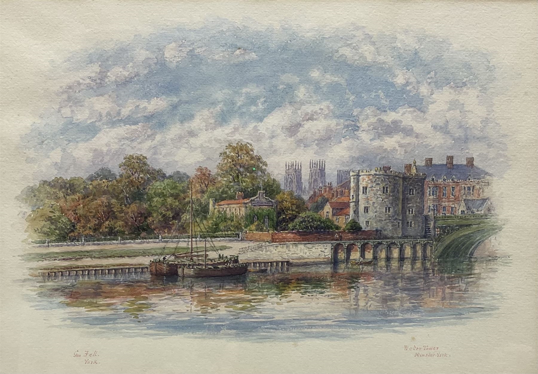 George Fall | Water Tower - Minster York | MutualArt