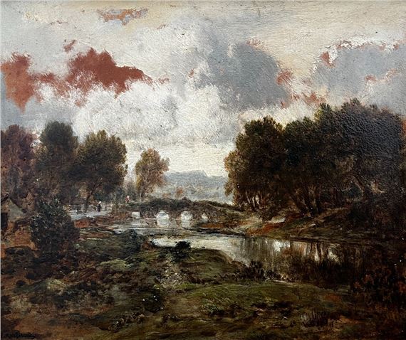 Théodore Rousseau | Pont Breaux | MutualArt