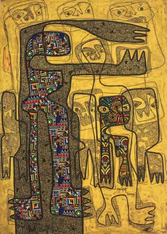 Obina Makata | OPRESSED CELEBRATING THE OPPRESSOR (2022) | MutualArt