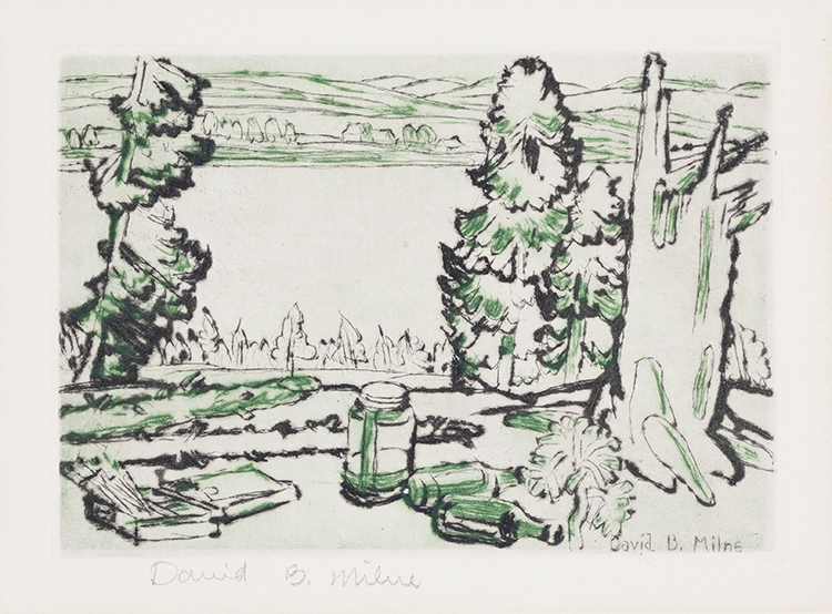 David B. Milne | The Painting Place (1930) | MutualArt