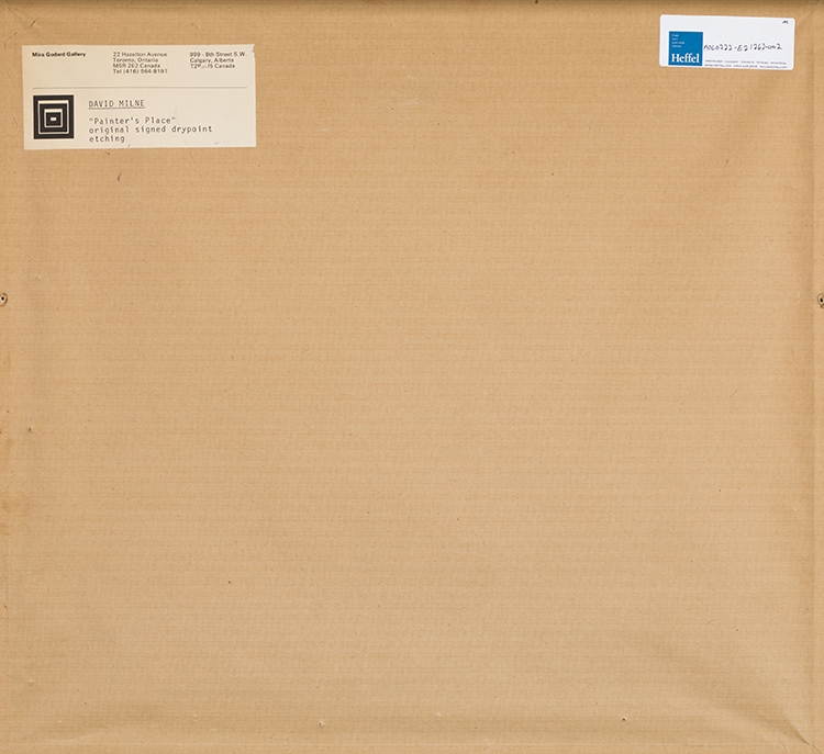 David B. Milne | The Painting Place (1930) | MutualArt