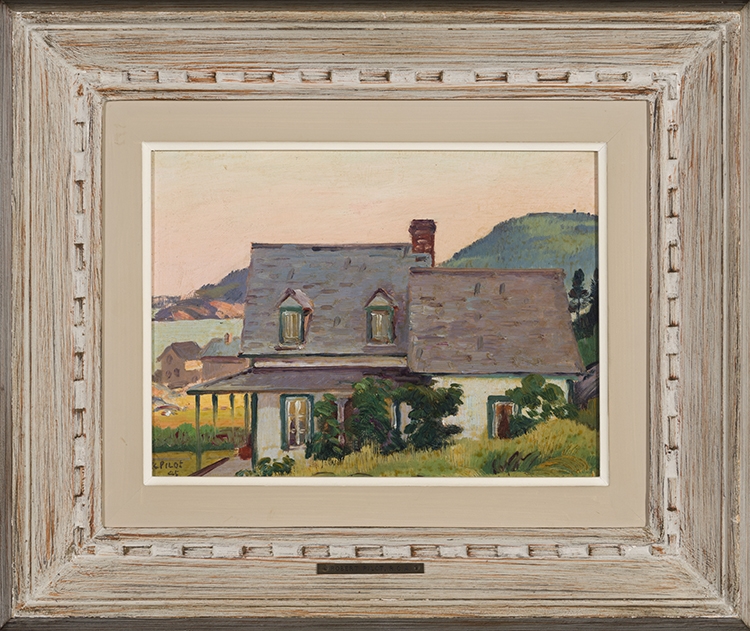 Robert Pilot | Old House, Tadoussac, Quebec (1945) | MutualArt