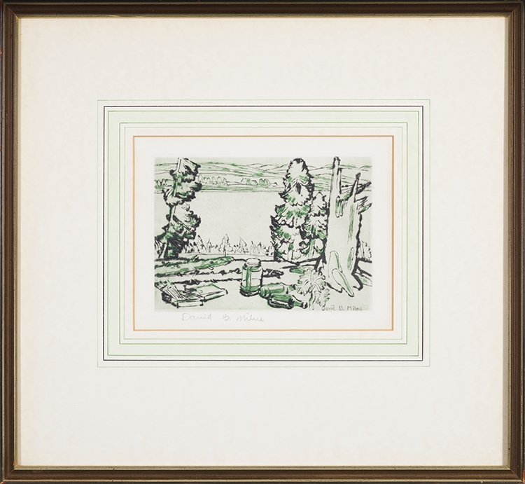 David B. Milne | The Painting Place (1930) | MutualArt