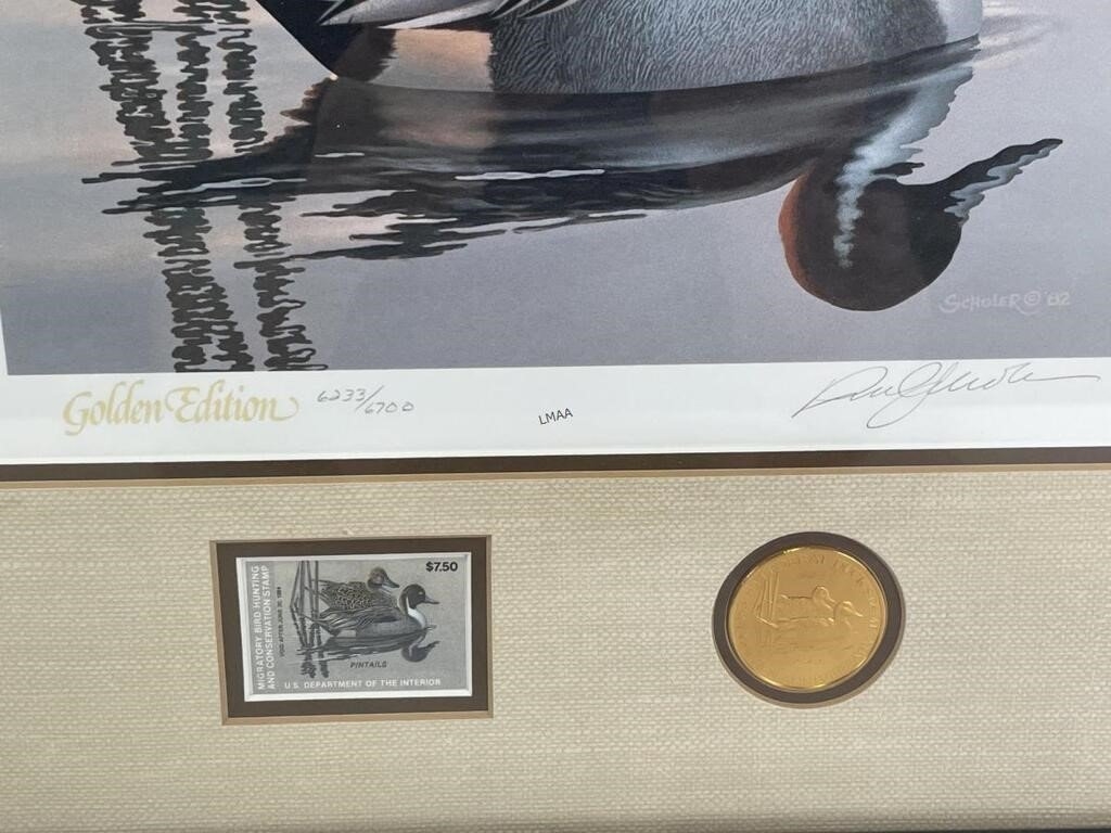 Phil Scholer | 1983 FEDERAL DUCK STAMP & PRINT (1983) | MutualArt