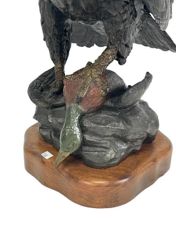 W. H. Turner | EAGLE WITH DUCK (1994) | MutualArt