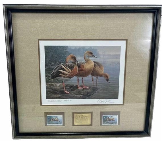 Daniel Smith | 1989 FIRST OF NATIONS MEDALLION DUCK STAMP & PRINT (1989 ...