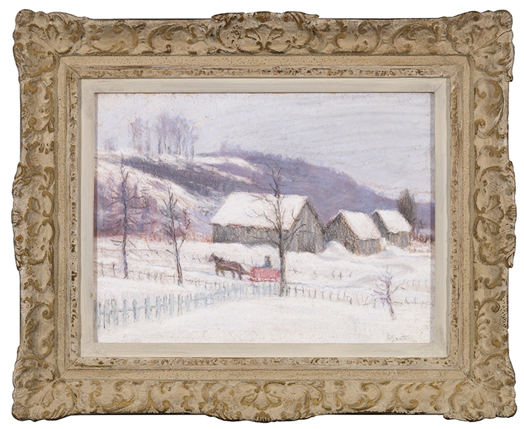 Ethel Seath | Sleighing Scene, Charlevoix | MutualArt