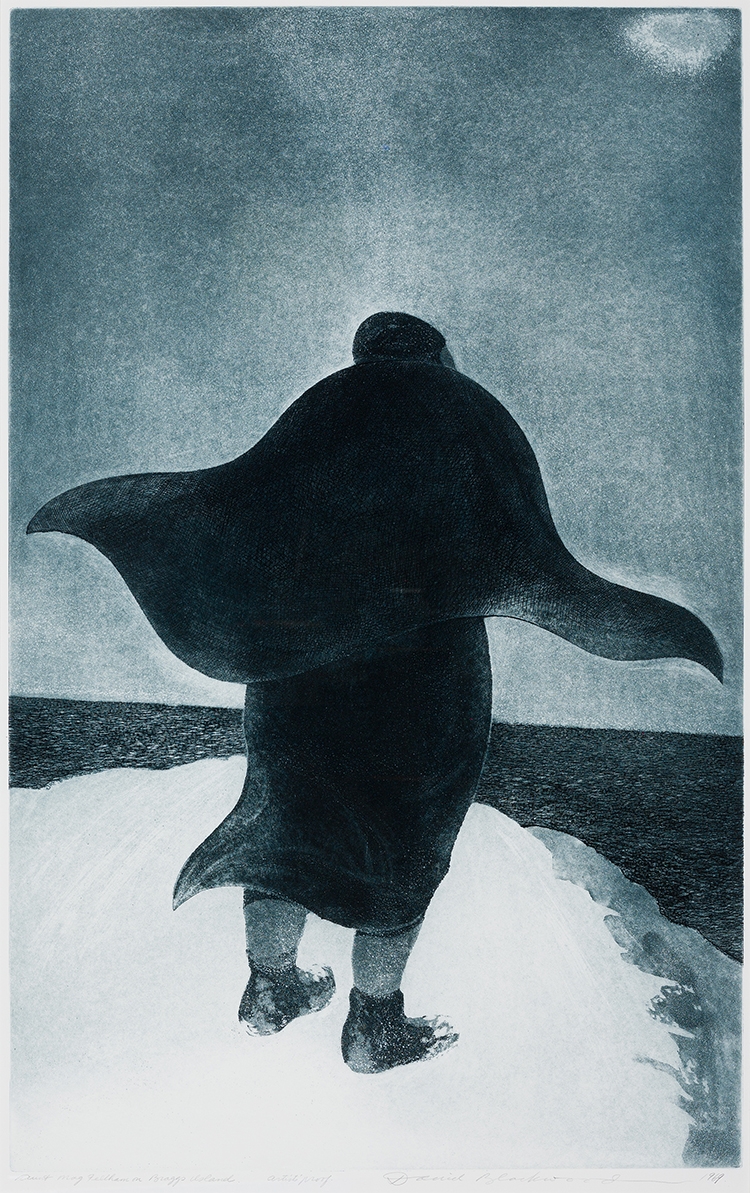 David Blackwood | Aunt Mag Feltham on Bragg's Island (1969) | MutualArt