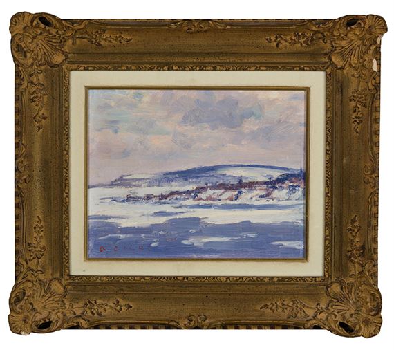 Robert Pilot | View of Lauzon from Québec | MutualArt
