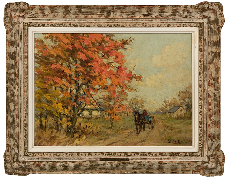 Berthe Des Clayes | The Red Maple | MutualArt