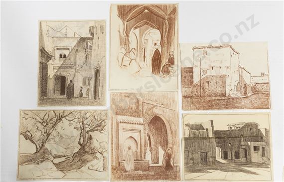 John Weeks | Twelve North African Architectural Studies | MutualArt